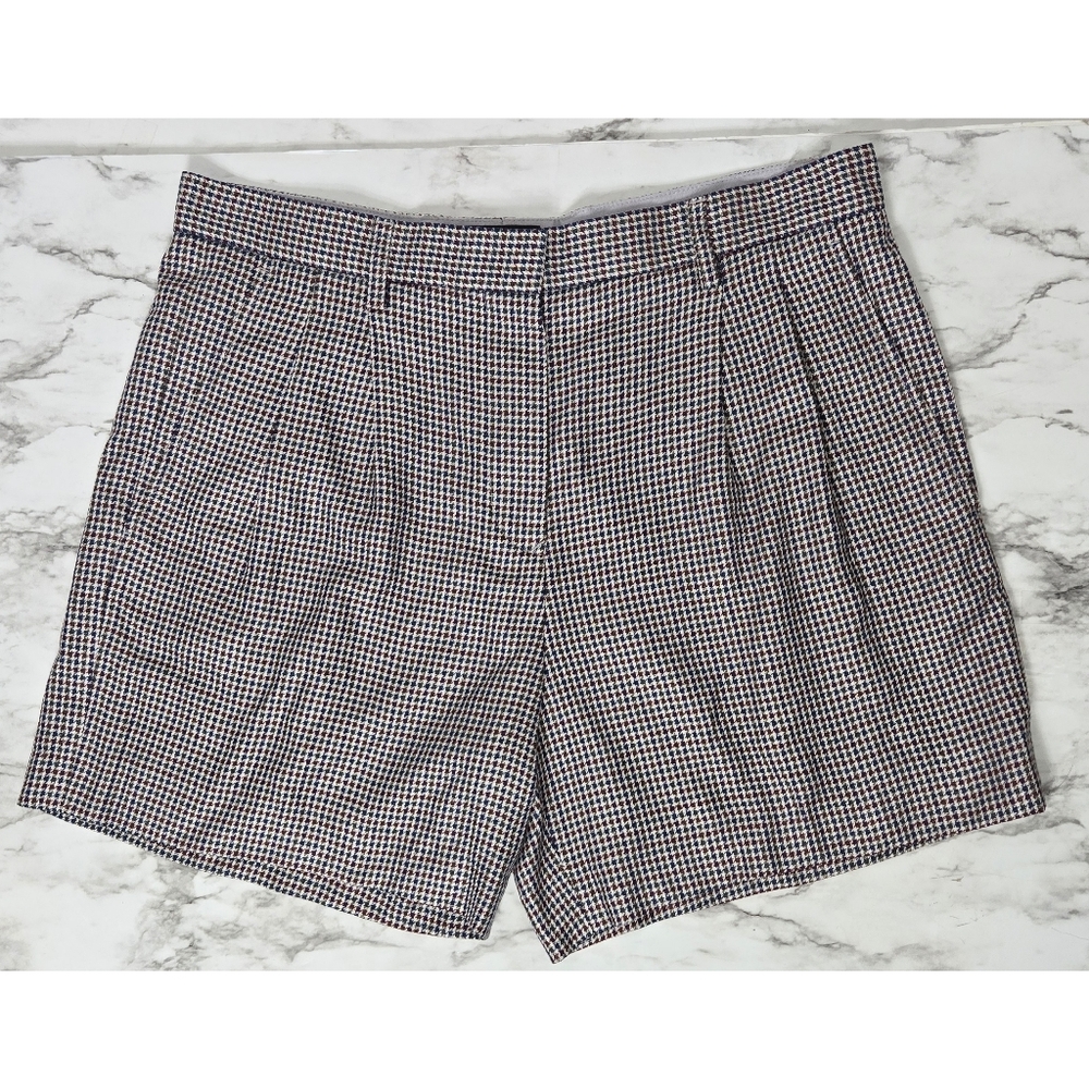 Giorgio Armani Houndstooth Shorts - Gem